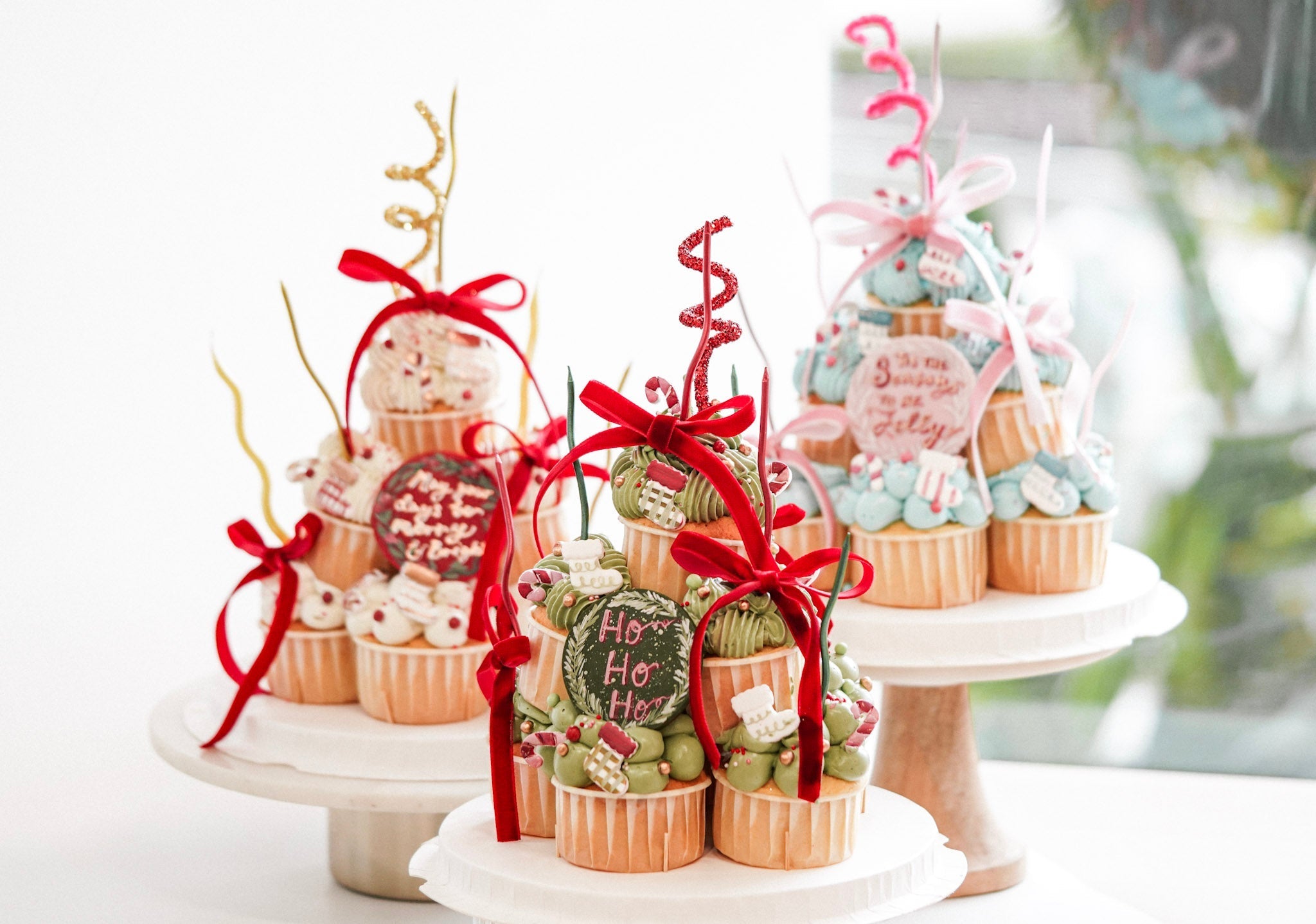 Sweet Gestures: Celebrate with Our Warm Wishes Cupcake Tower | Brown ...